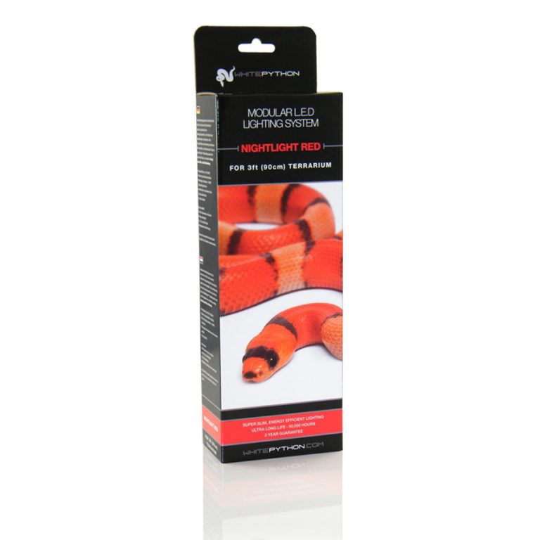 White Python LED Nightlight Red 2ft Kit | Evolution Reptiles