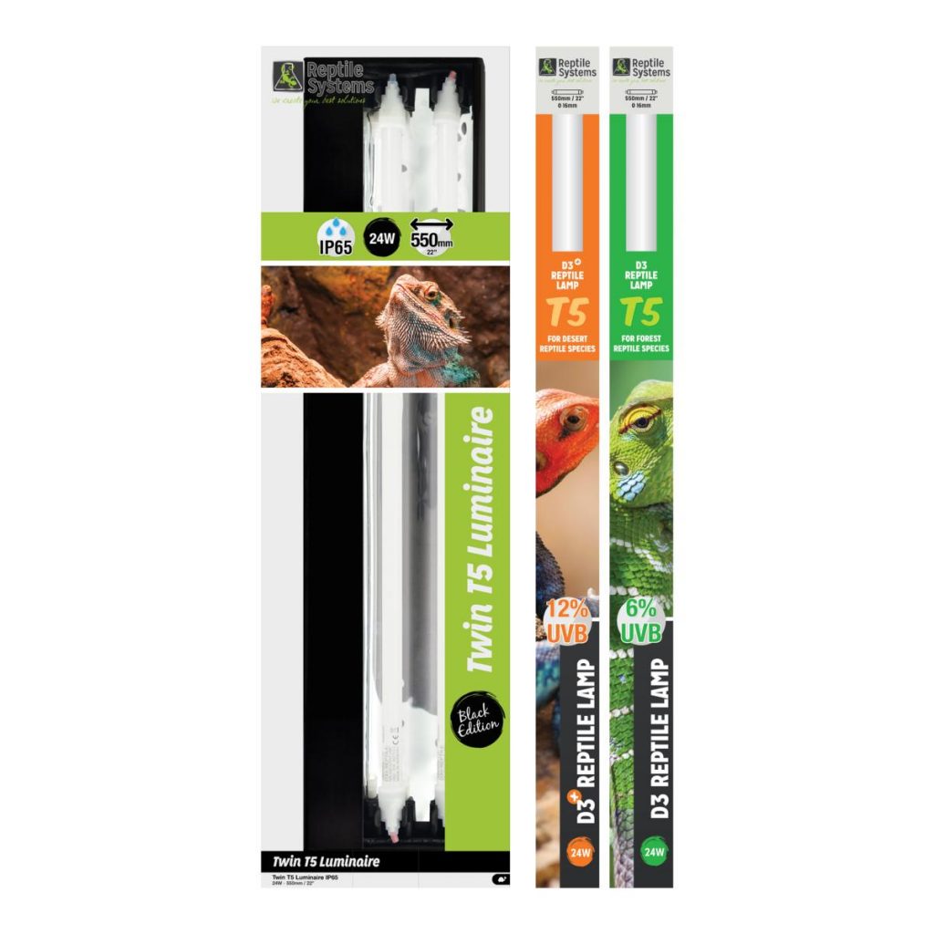 Reptile Systems Twin T5 Unit | Evolution Reptiles